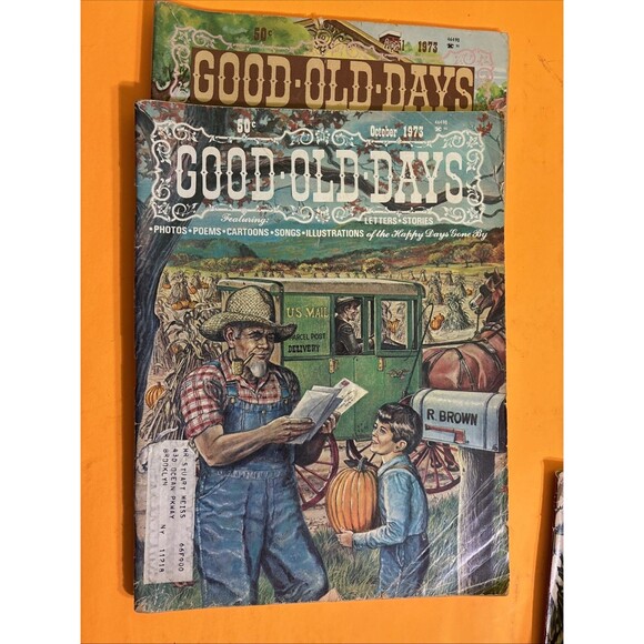 Other | Good Old Days Magazine April October 1973 Stories Letters ...